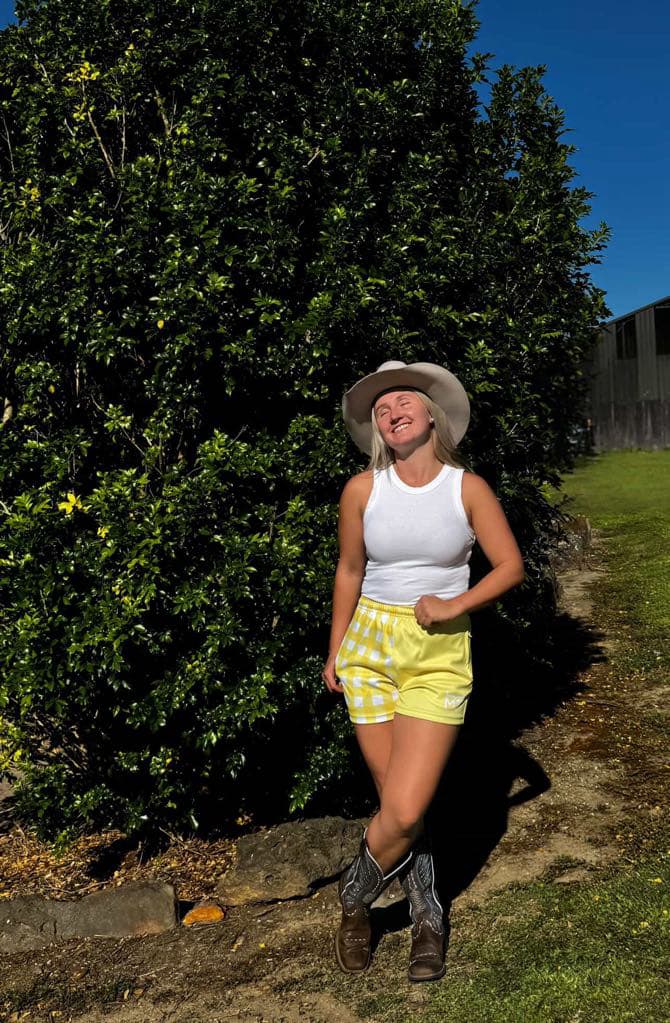 Women's Lemon Burst Shorts – MJ Clothing