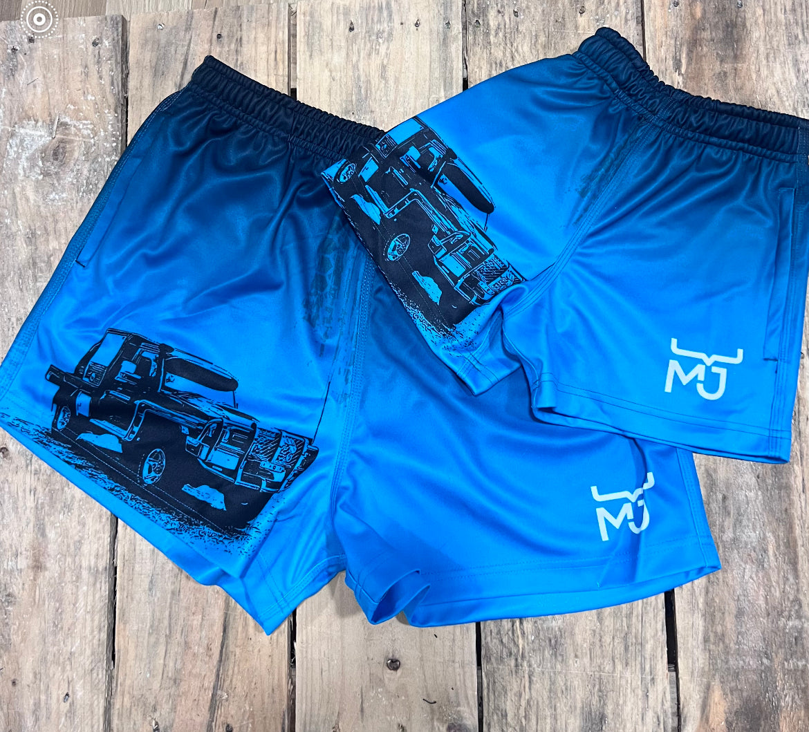 MJ Cruiser Ice Blue Shorts - Youth – MJ Clothing